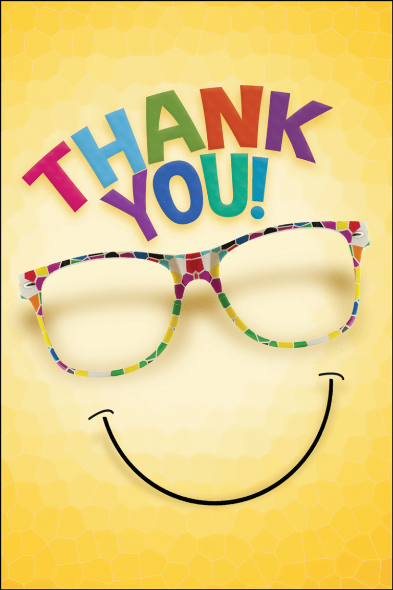 Optometry Thank You Postcards (OPTTHANKSSMILE) | Purchase Postcards for ...