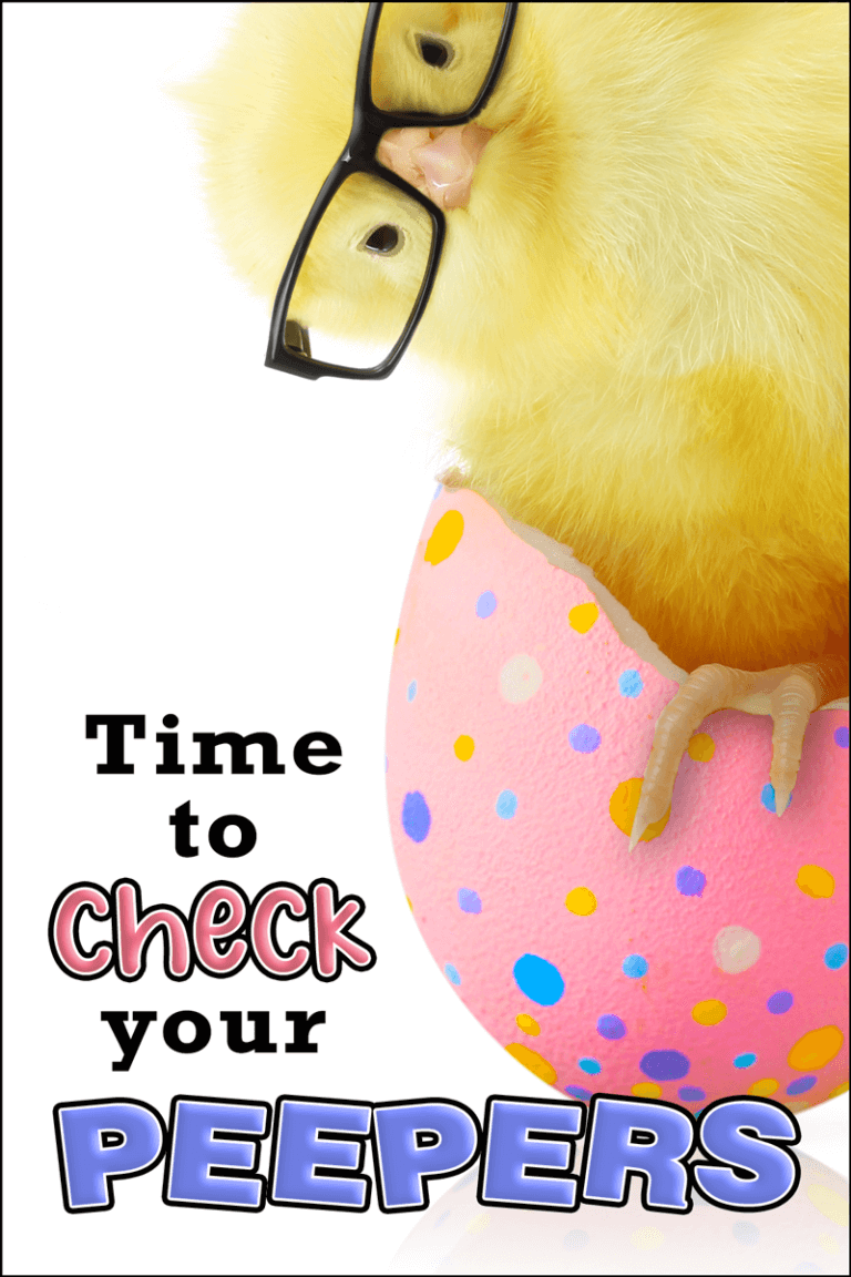 Easter Reminder Postcards (PEEPERS) | Purchase Reminder Postcards for ...