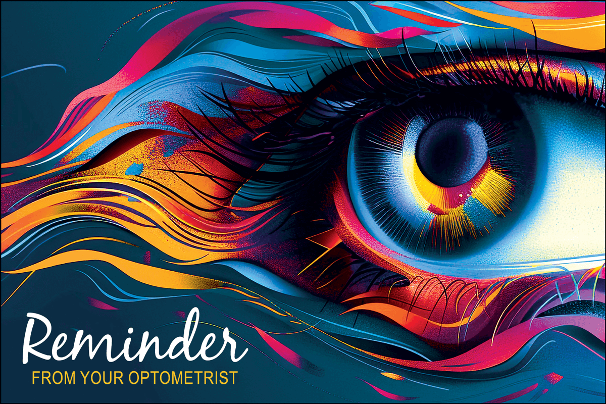 Year Round Reminder Postcards (EYEWAVES) | Purchase Reminder Postcards ...